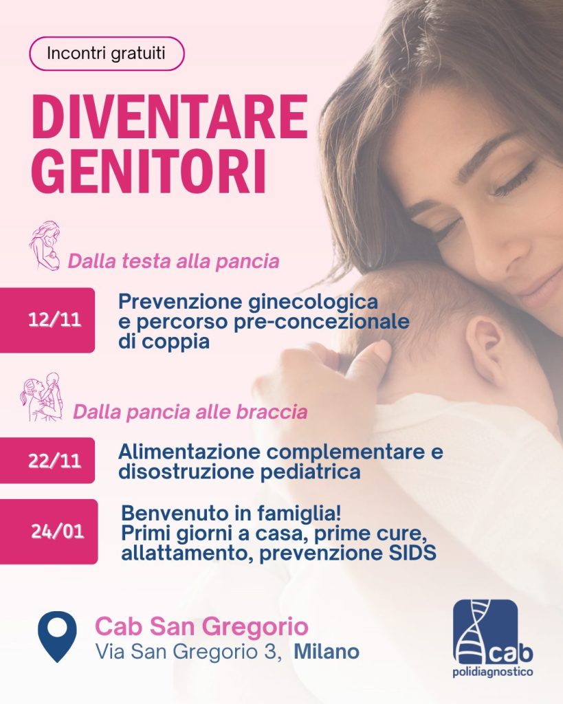 DIVENTARE GENITORI | Incontri gratuiti presso Cab San Gregorio - CAB ...